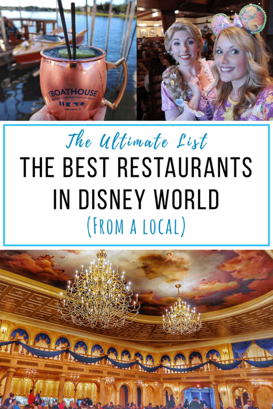 The Best Restaurants in Disney World – Living By Disney